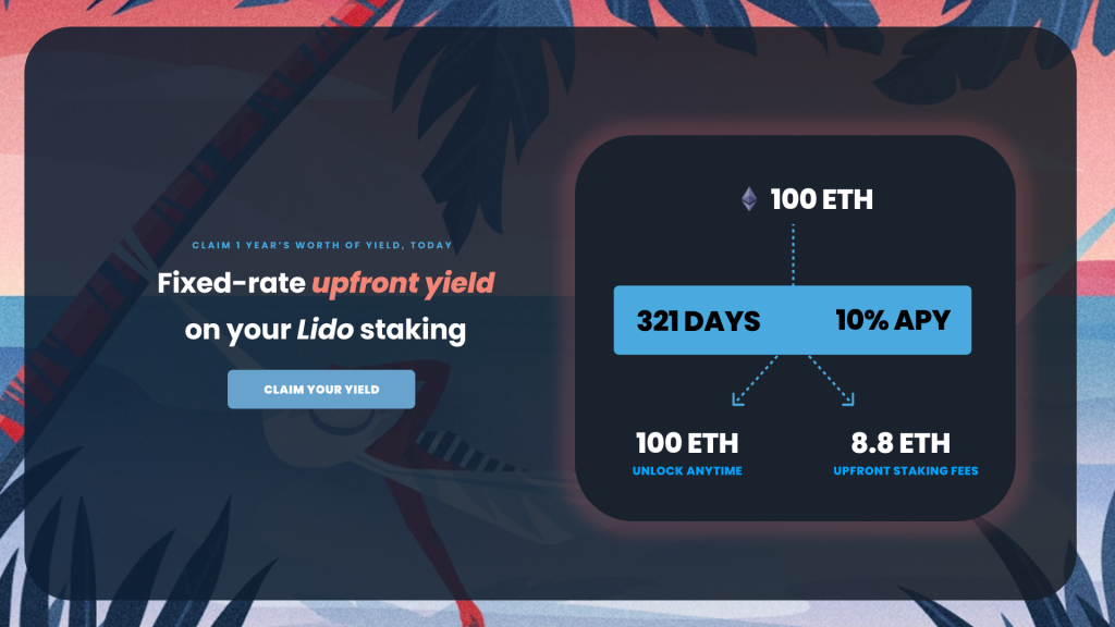 Flashstake | Instant. Upfront. Yield.