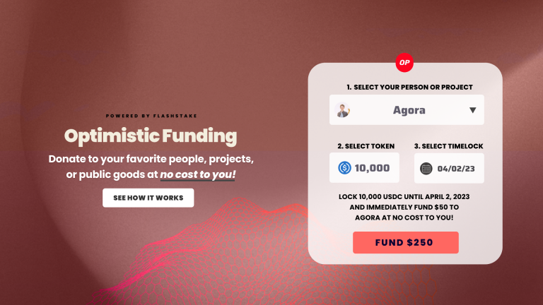 Flashstake | Instant. Upfront. Yield.